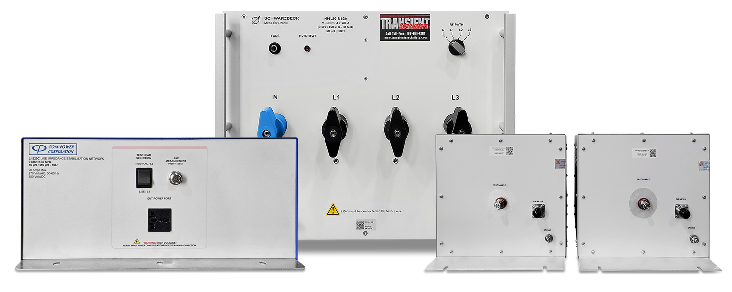 Conducted Emissions Test Equipment Rental