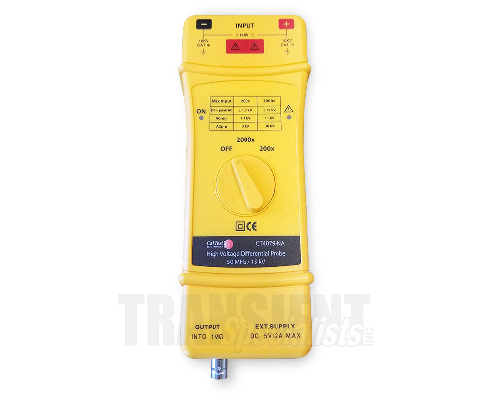 Cal Test CT4079 - Rent 15 kV Differential Probe