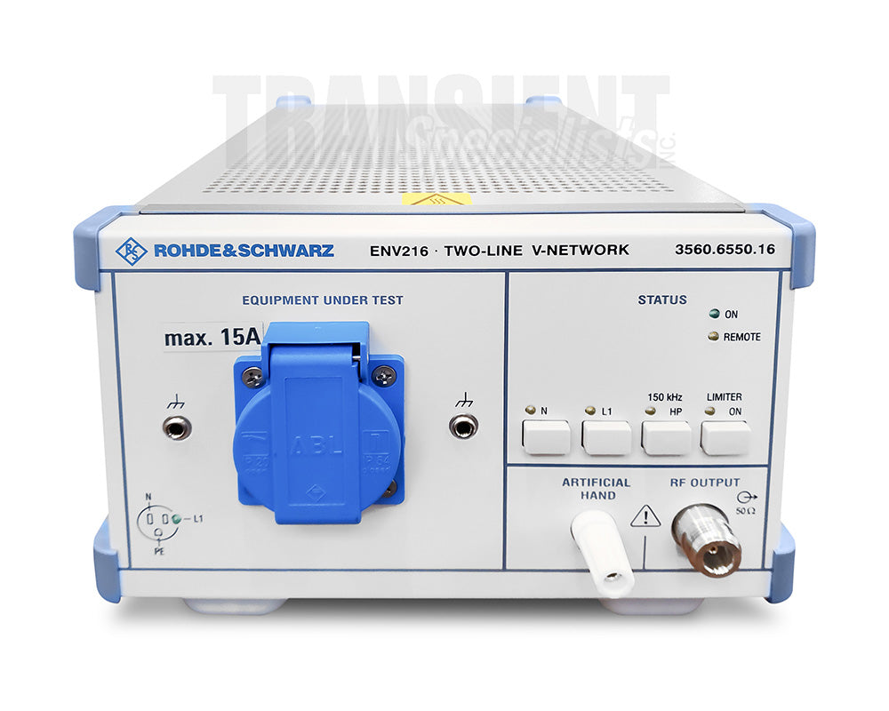 Rohde & Schwarz ENV216 - Rent R&S 50uH 16 Amp LISN