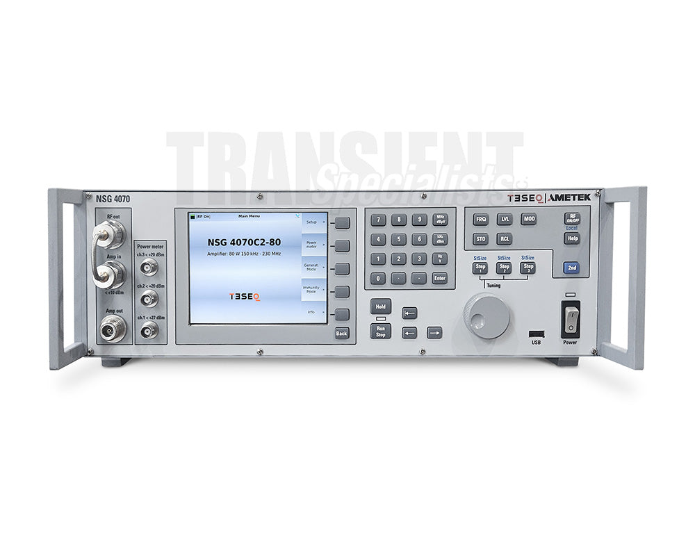 Conducted Immunity Test Equipment Rentals